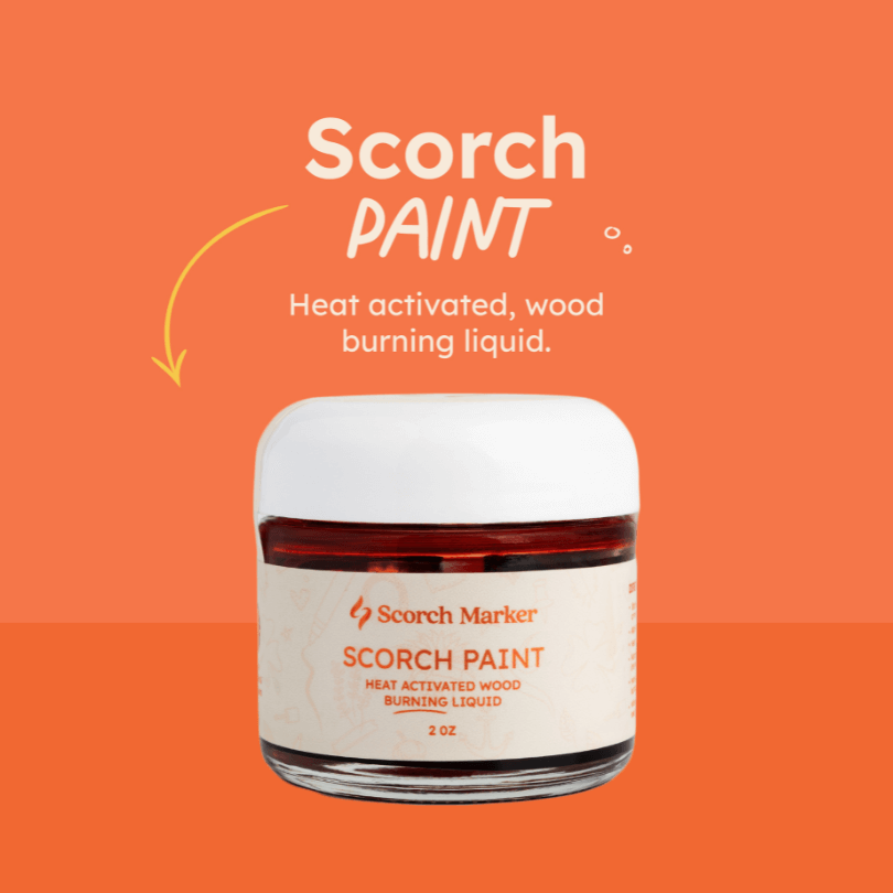 Scorch Paint - Heat Activated Craft Liquid - Scorch Marker