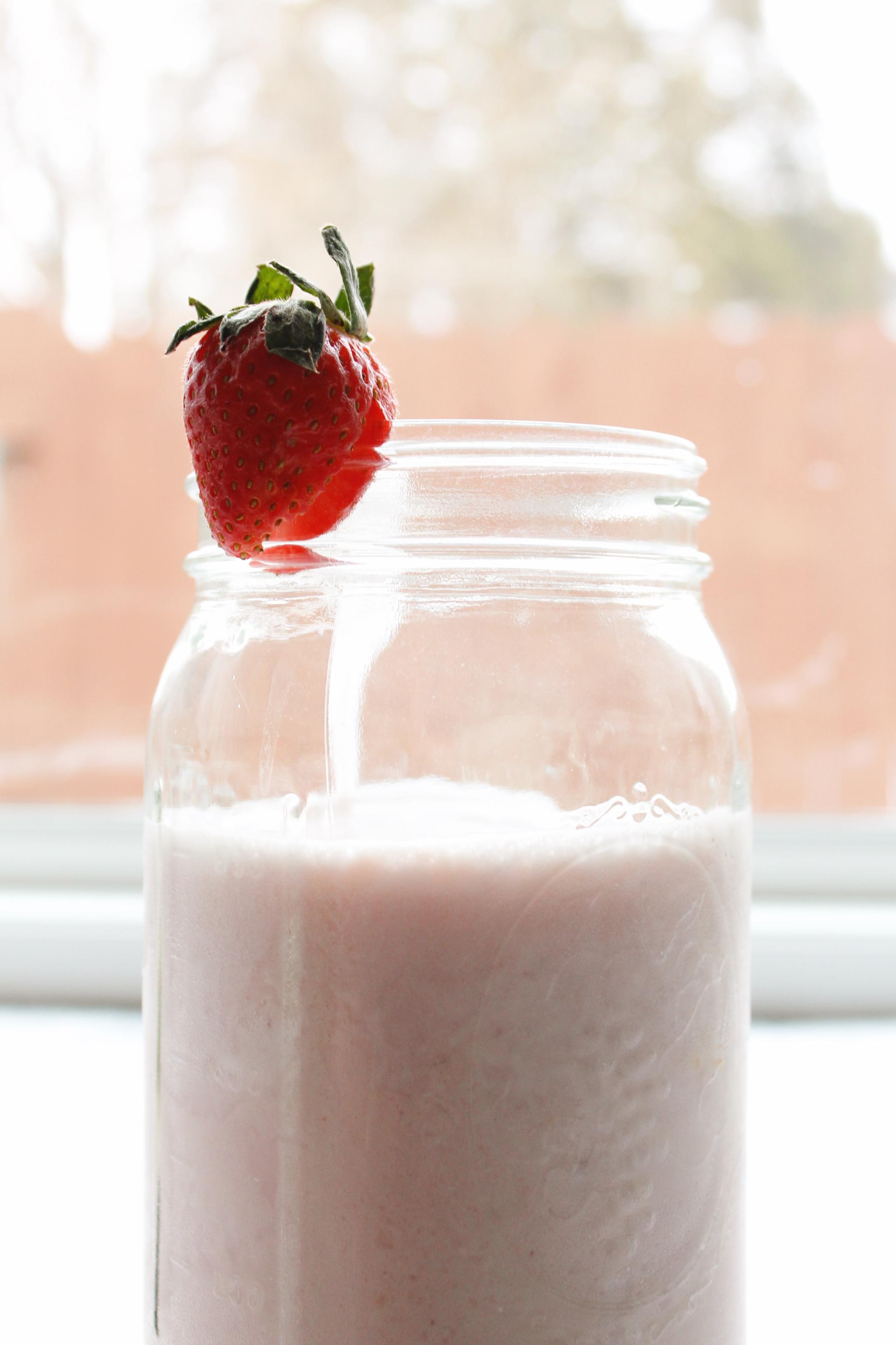 Healthier You: Strawberry Protein Milkshake – Astroflav