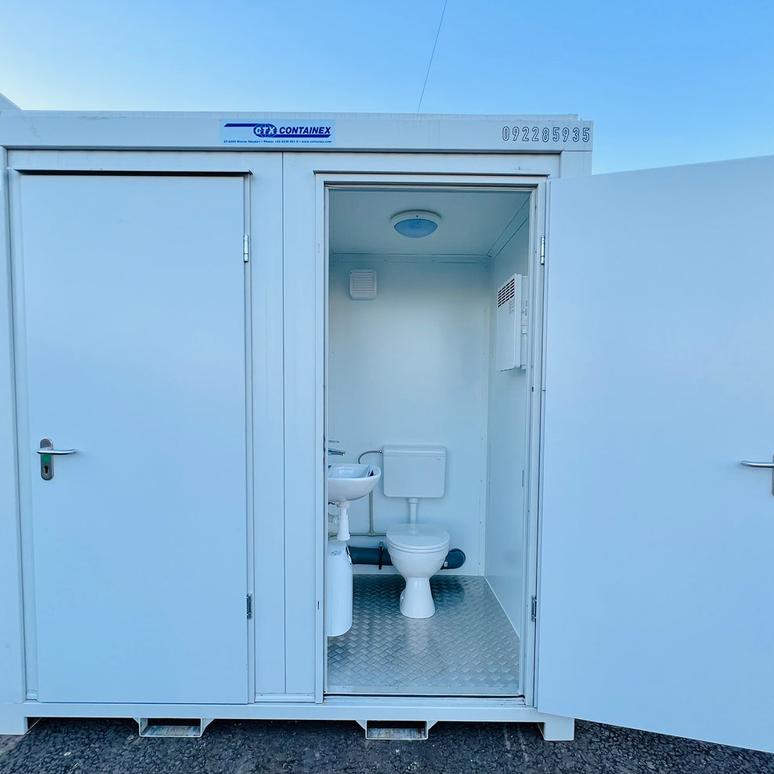 Double Toilet Blocks | Male Female WC | 8x5 Ft | NEW Portable Toilet B