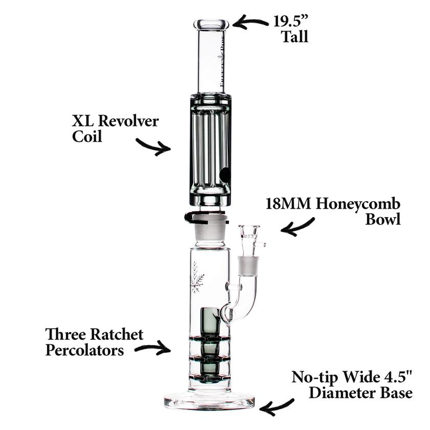 Straight Tube Bong Pro – The Freeze Pipe