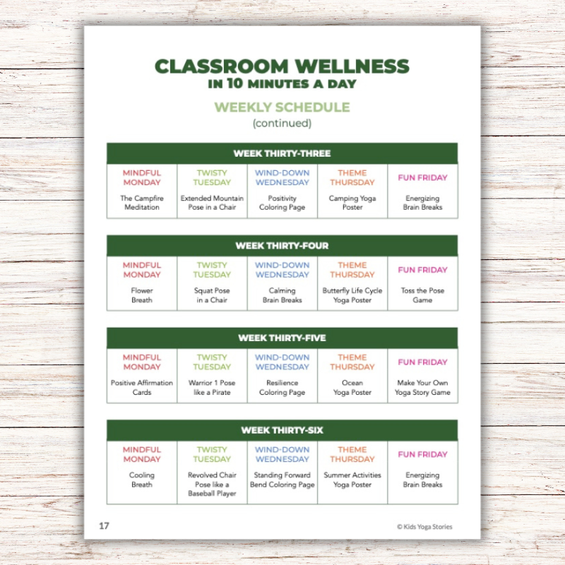 classroom-wellness