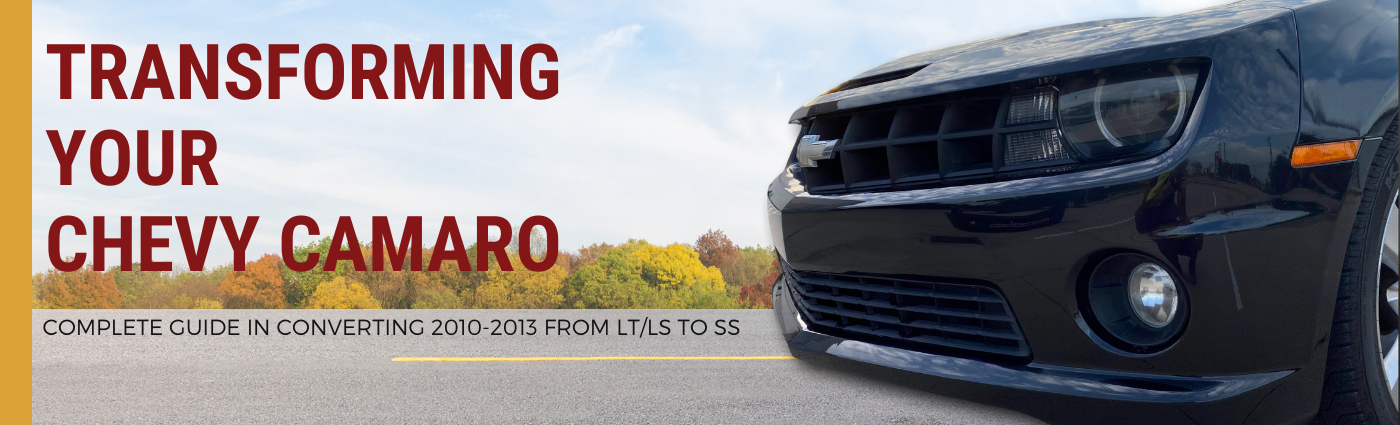 How To Do a Chevy Camaro SS Bumper Conversion From an LT/LS - ReveMoto