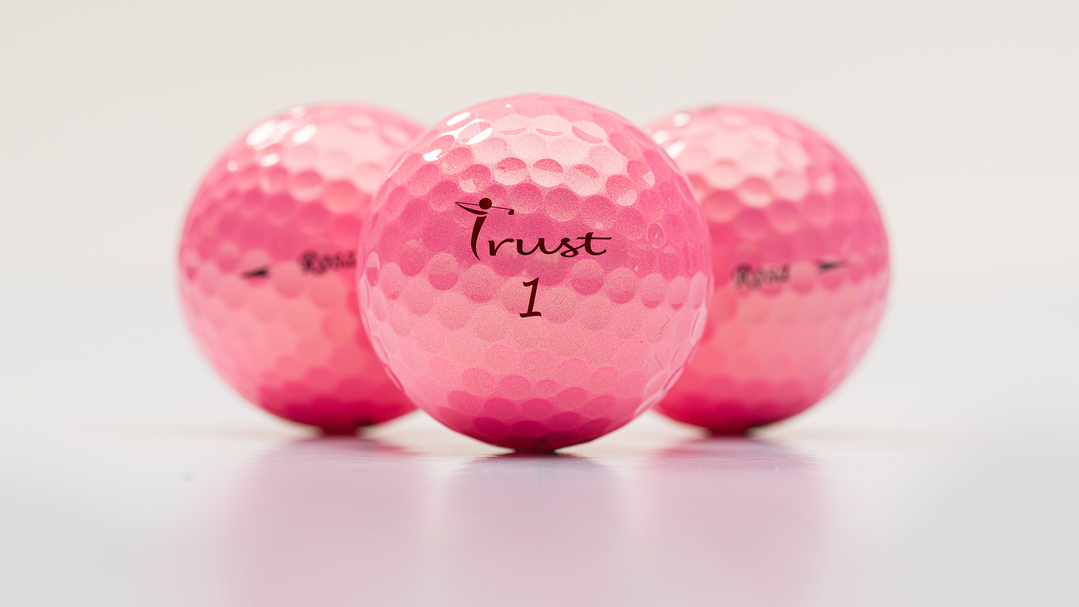Aurora Icy Blue: Crystal Urethane Golf Ball | Trust Golf UK