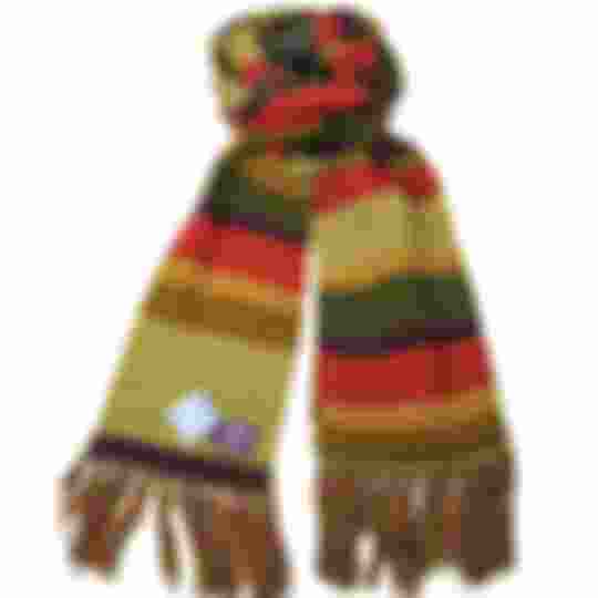 Doctor Who (Tom Baker) Scarf Season 16 -17 - Buy Official 18 ft Long ...