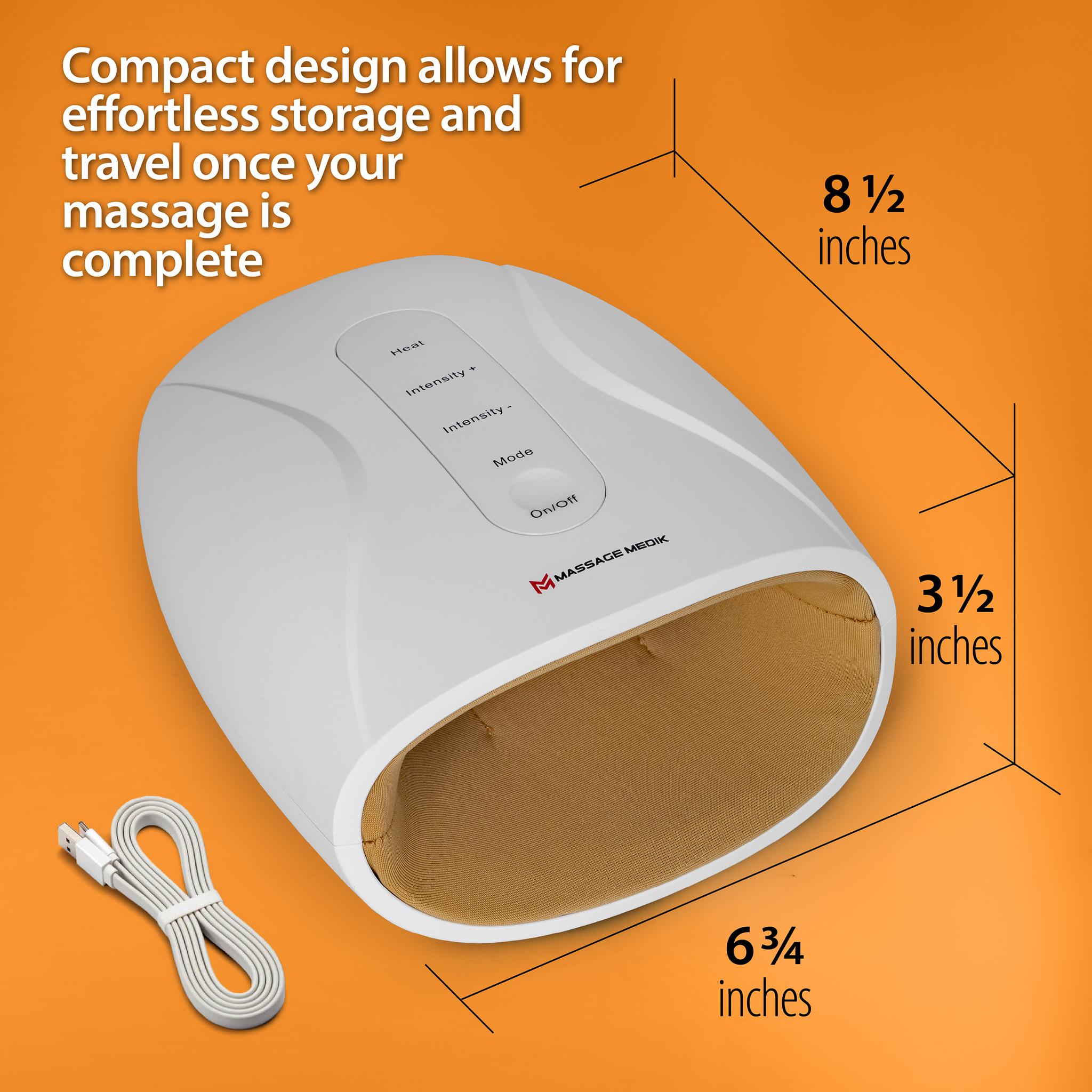 Cordless Compression Heated Hand Massager | MASSAGE MEDIKr