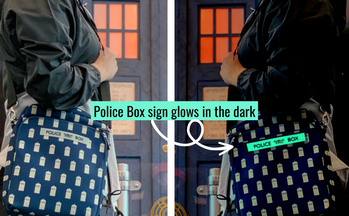 TARDIS Doctor Who Cross Body Bag - Doctor Who Messenger Satchel Bag ...