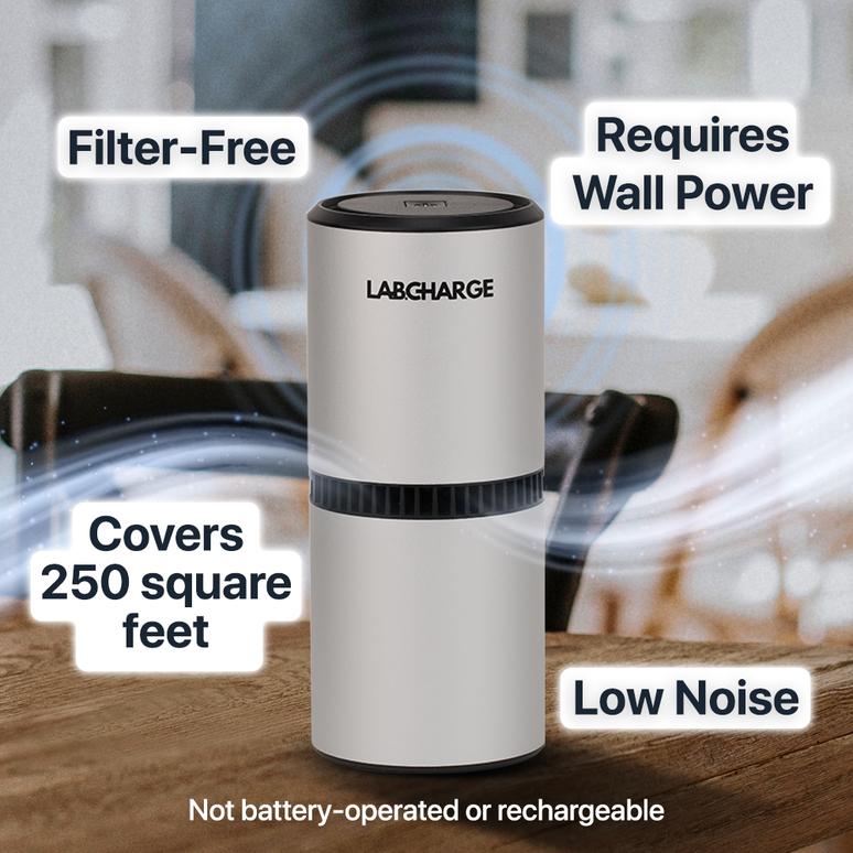 Pearl Silver Ionic Air Purifier – Lab Charge LLC