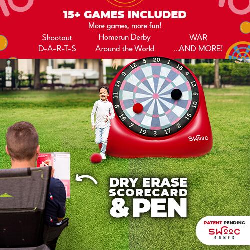 Giant Kick Darts Game - Over 15+ Games Included