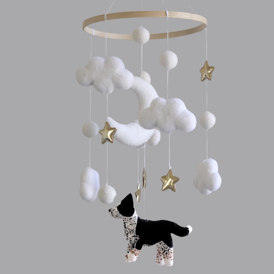 Custom Dog Baby Mobile