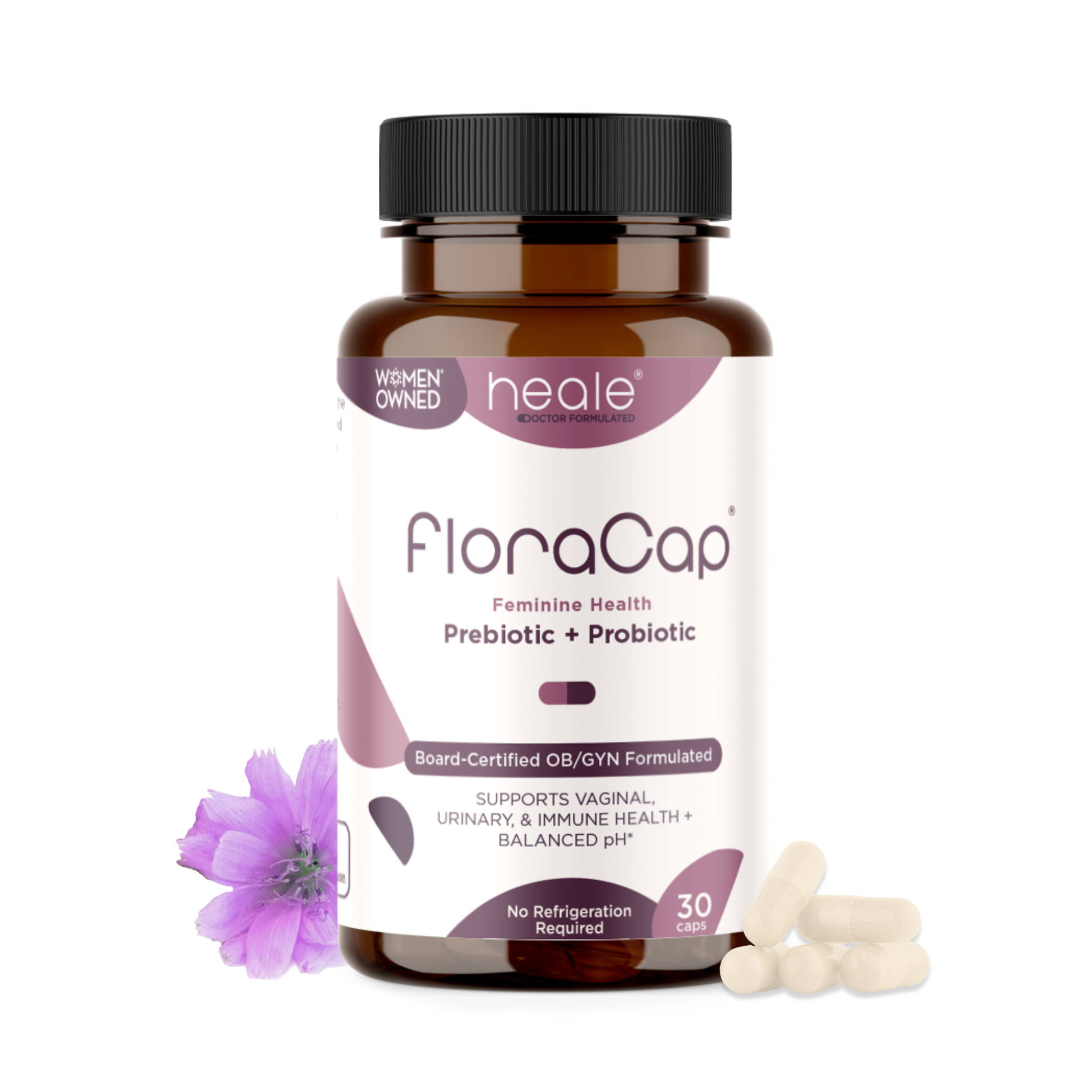 FloraCap Feminine Probiotic | BoriCap – Heale Doctor Formulated