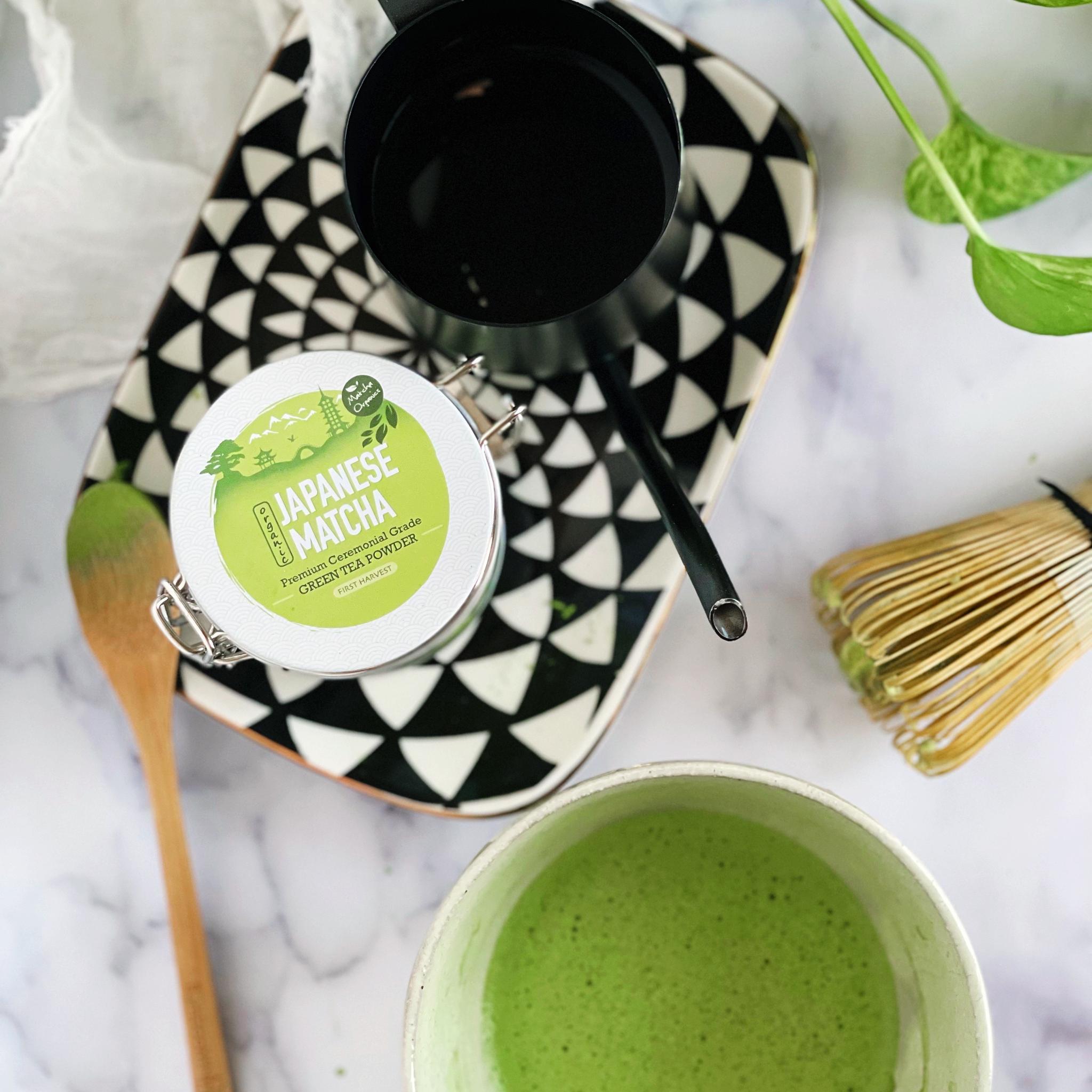 Premium Japanese Ceremonial Matcha Green Tea Powder 1st Harvest