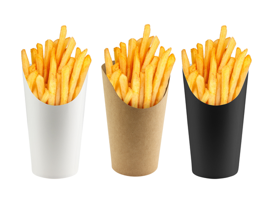 16 oz. French Fry Cups Disposable Paper Cup | Pack of 50