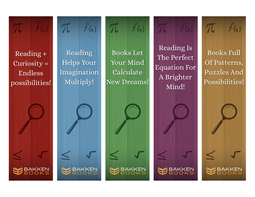 The Math Inspectors Bookmarks