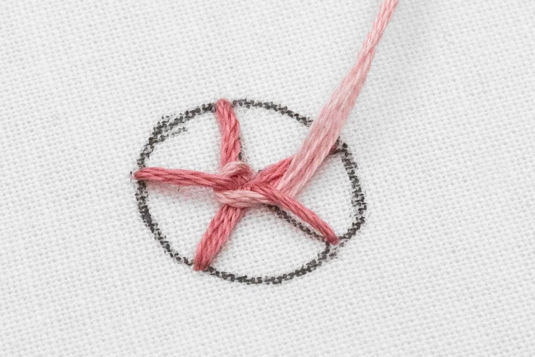 Woven Rose - Learn how to do this Modern Embroidery Technique – Clever ...