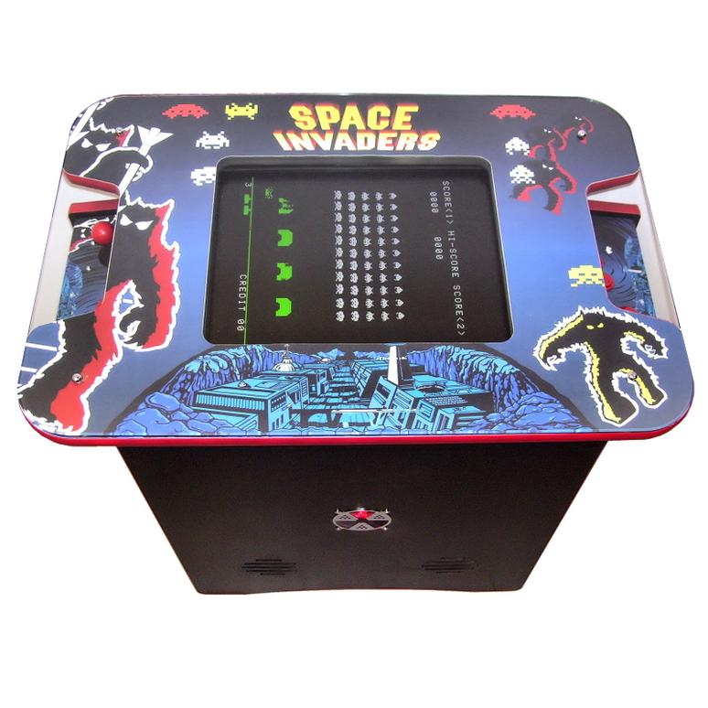 Retro Cocktail Table Arcade Machine - Space Invaders Themed