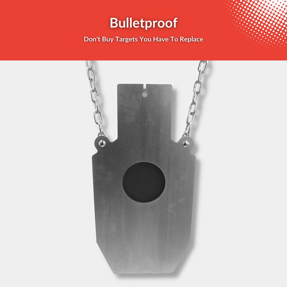 FBI Bullseye Target-Steel IPSC AC Bullseye – ShootingTargets7