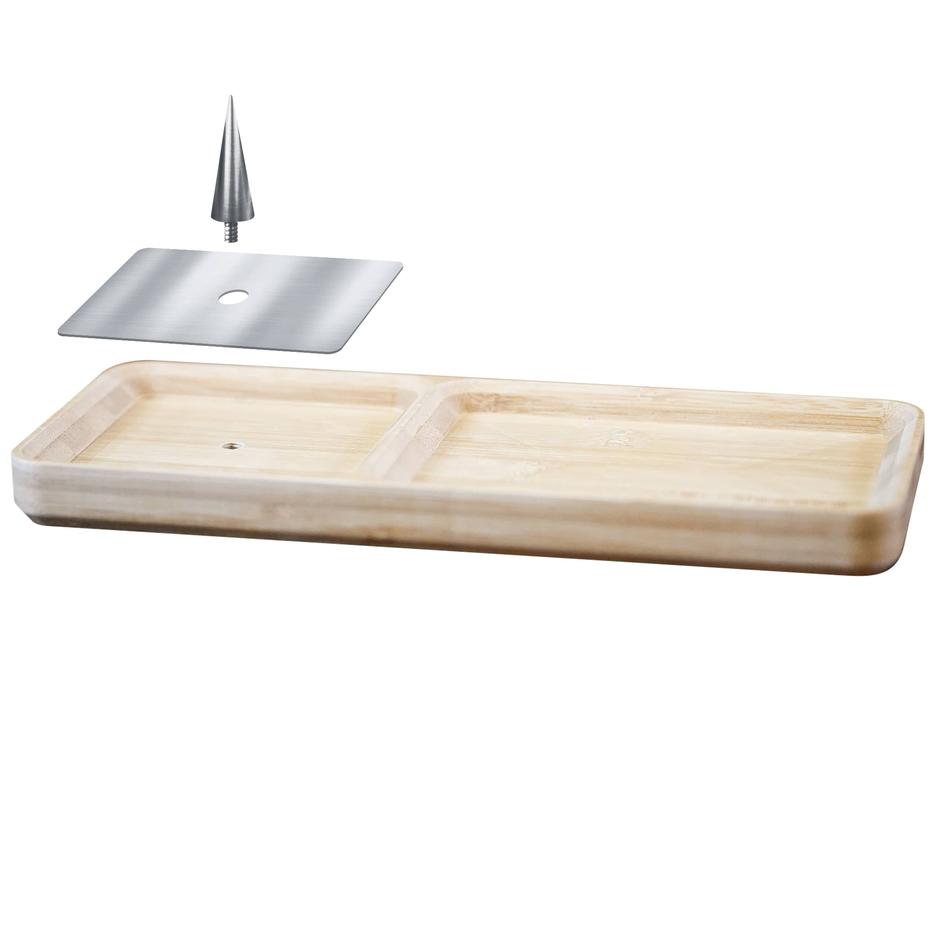 Rolling Tray with Built-In Ashtray + Bowl Cleaner – The Freeze Pipe