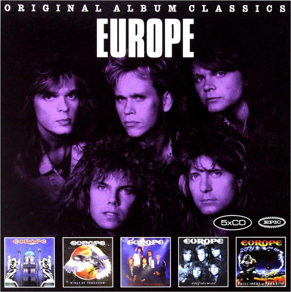 Europe - Original Album Classics - 5 CD Box Setet