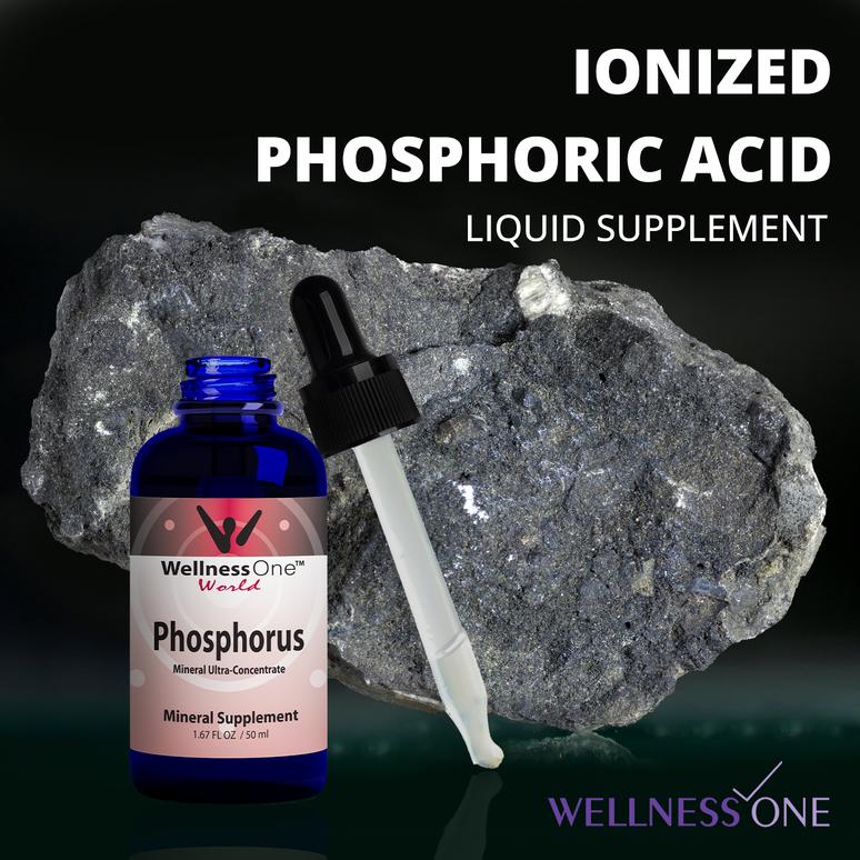 Phosphorus - Ionic Liquid Mineral Supplement - (50 Days at 50 mg per 20 ...