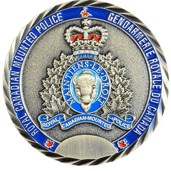 RCMP Challenge Coin - Strike Your Coin