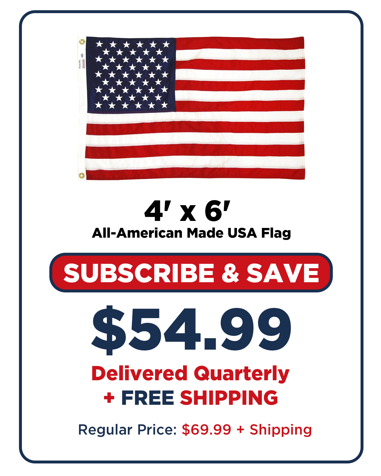 Fresh Flag Subscription Flags Program – Stand Flag Poles
