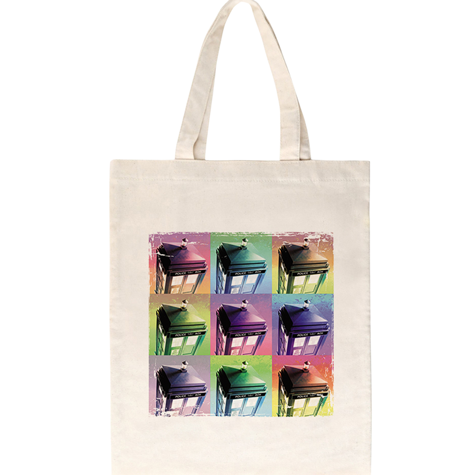Doctor Who Tote Bag - Set of 3 Bags - Official BBC Doctor Who Canvas ...