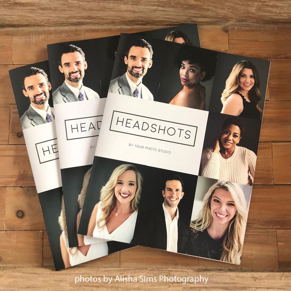 Headshots Welcome Guide Marketing Template