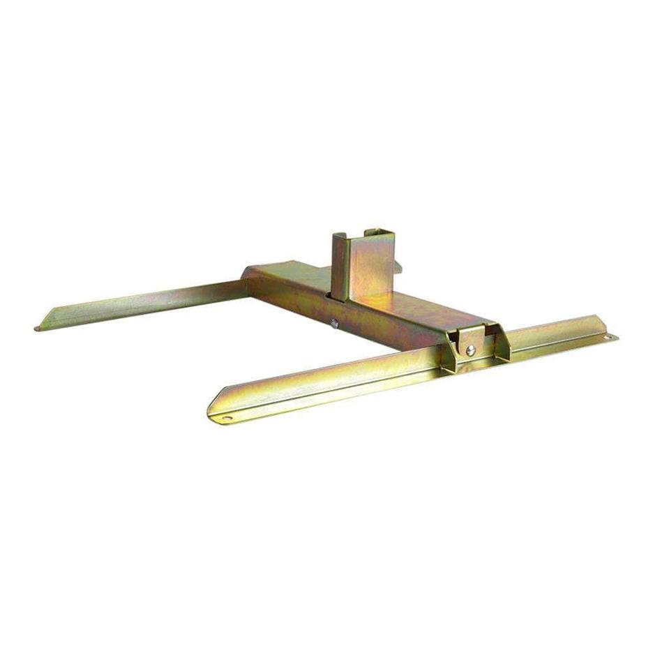 2x4 Shooting Target Stand - Yellow Zinc Plated AR500 Steel