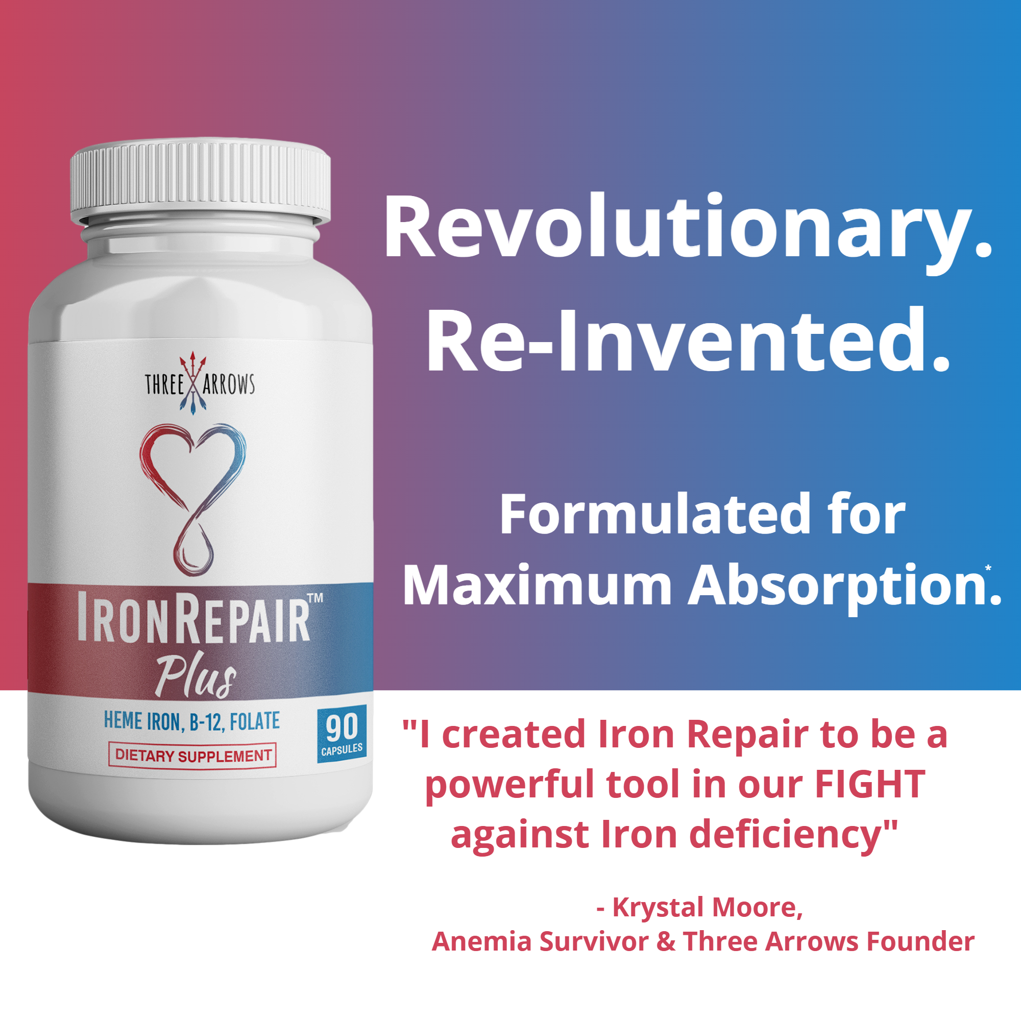 Iron Repair Heme Iron Supplement