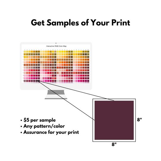 8x8 Print Samples - Ripstop by the Roll