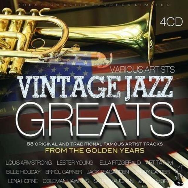 Vintage Jazz Greats - Various Artists - 4 CD Set