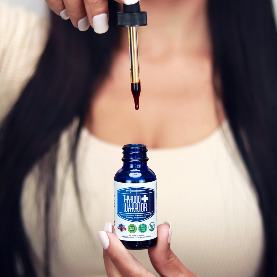 Thyroid Warrior - Natural Thyroid Support - Electromagnetic Nascent Iodine – Biowarrior Nutrition