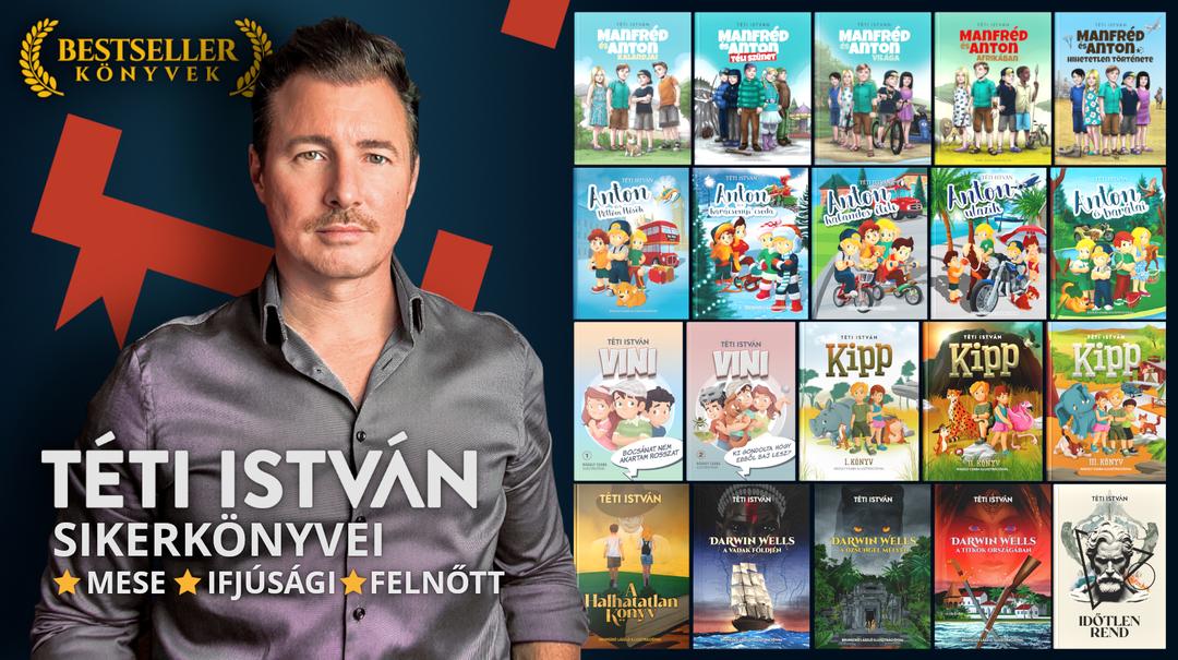 Téti István könyvek