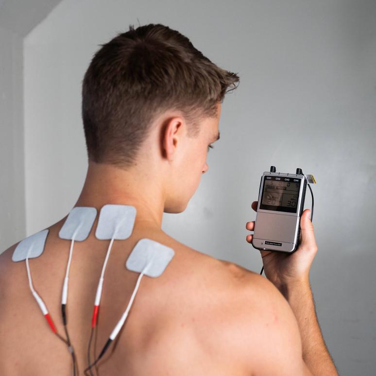 Twin Stim TENS Unit and EMS Muscle Stimulator, 4 Channel – TENS 7000