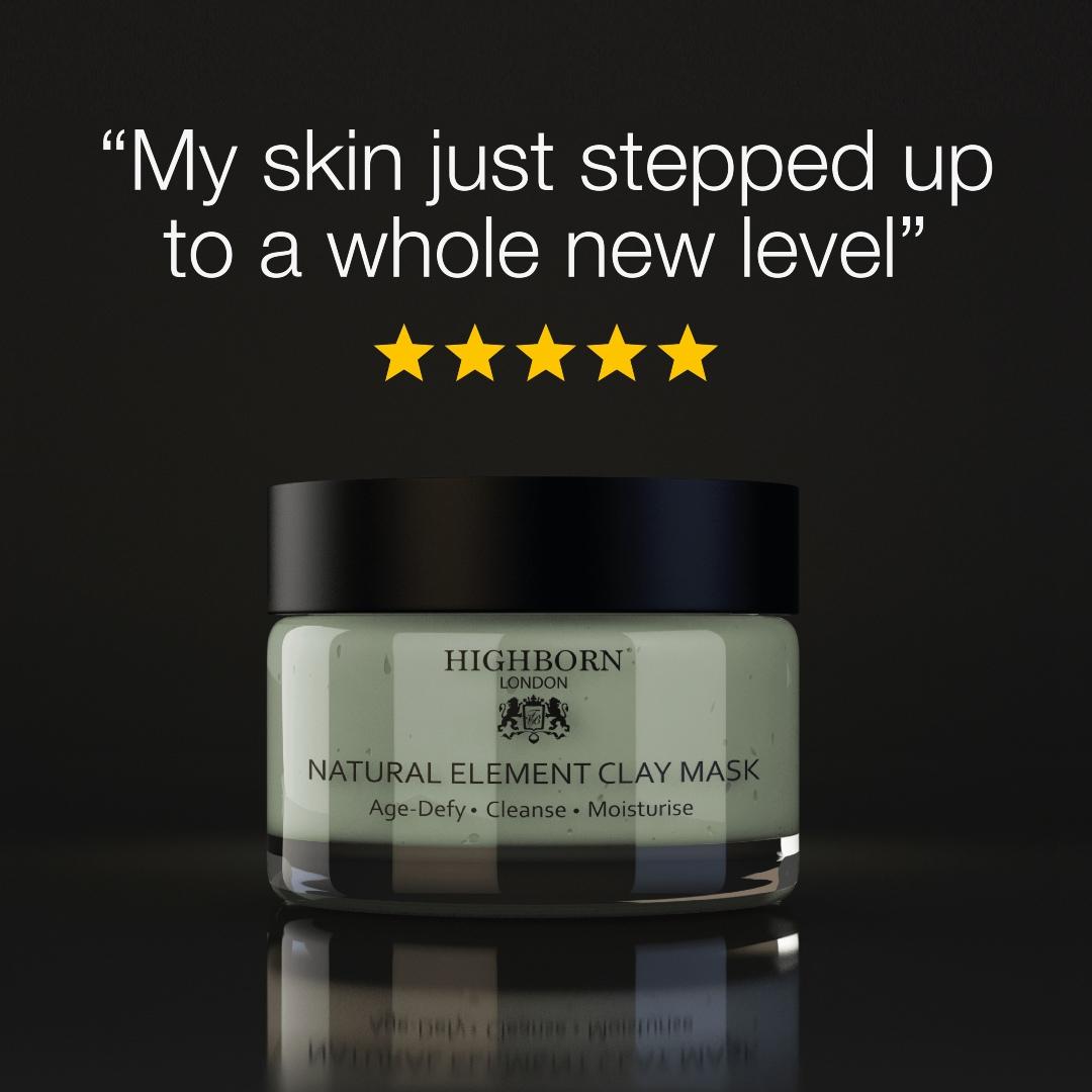 Natural Element Clay Mask – Highborn London