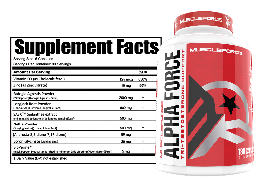 AlphaForce Natural T-Booster