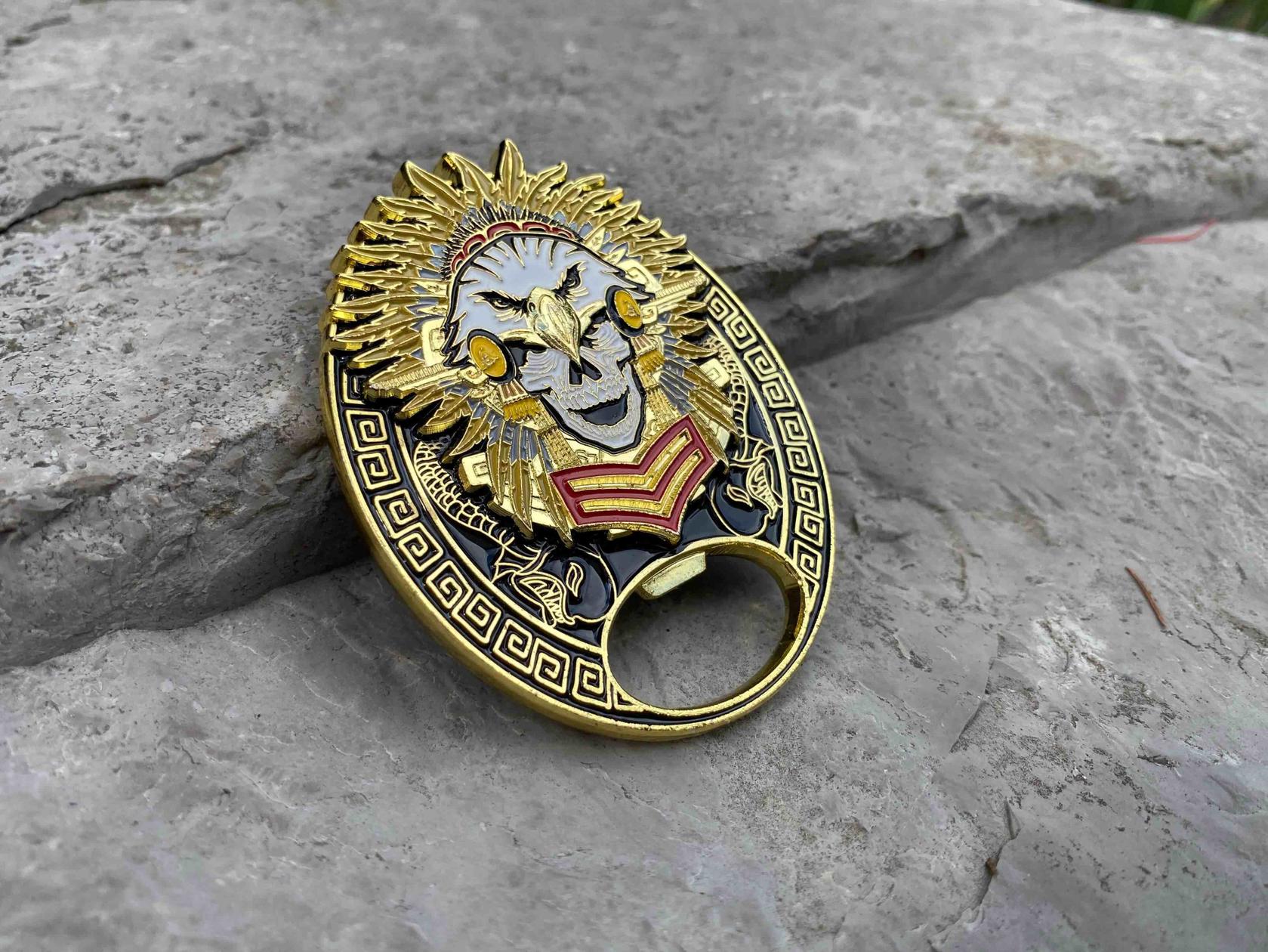 Custom Bottle Openers - Strike Your Coin