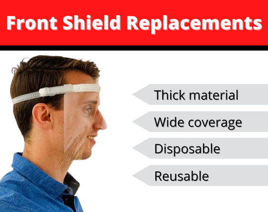 3 Ways to Customize Your Face Shield New – Ultralight Optics