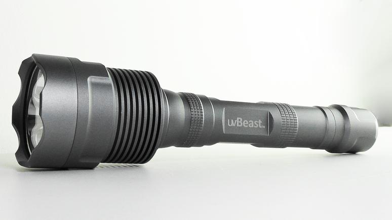 uvBeast Black Light UV Flashlight V3 385-390nm Rechargeable 18650 Batt