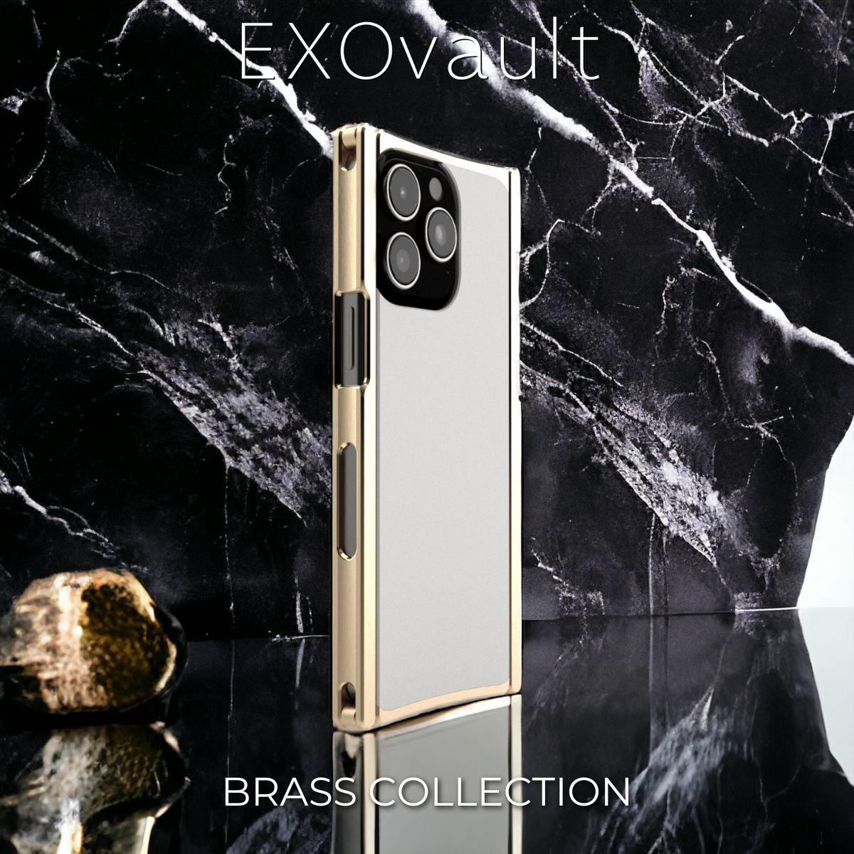 Luxury iPhone Cases with Brass & Real-Wood | EXOvault