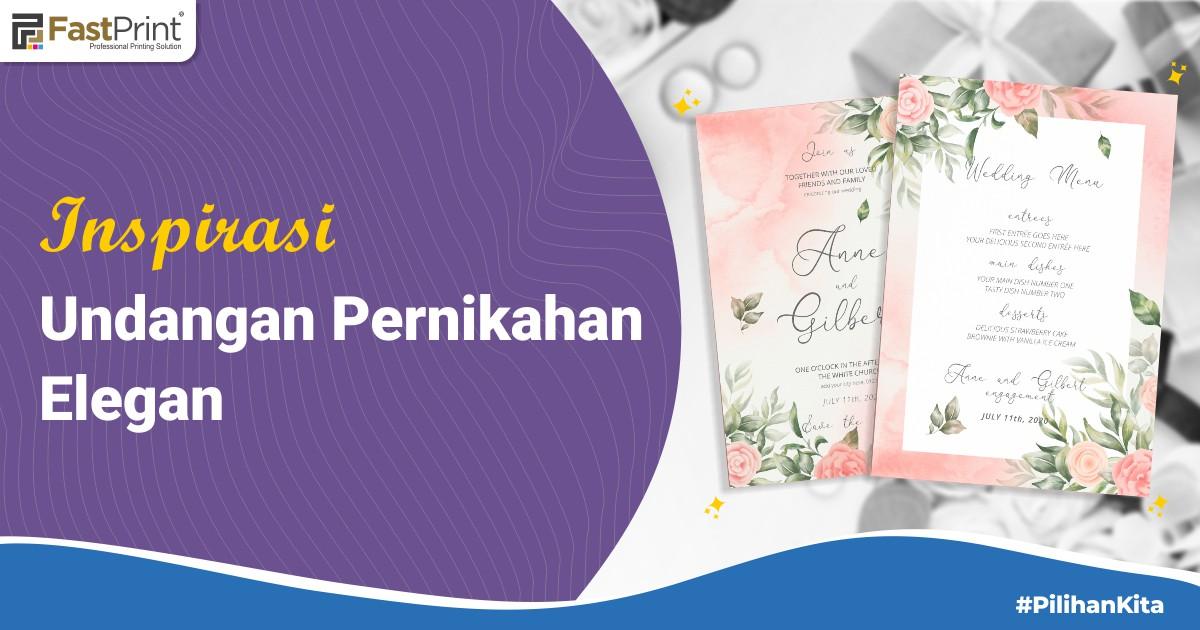 7 Inspirasi Undangan Pernikahan Sesuai Tema – Fast Print Indonesia