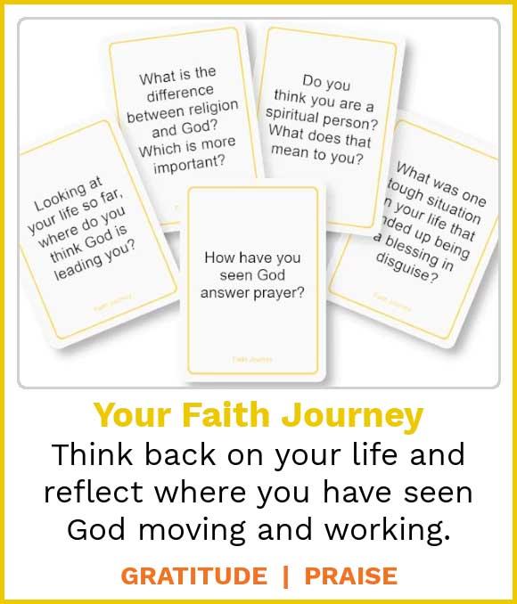 Christian Conversation Starters | Bible Conversation Cards – Talking ...