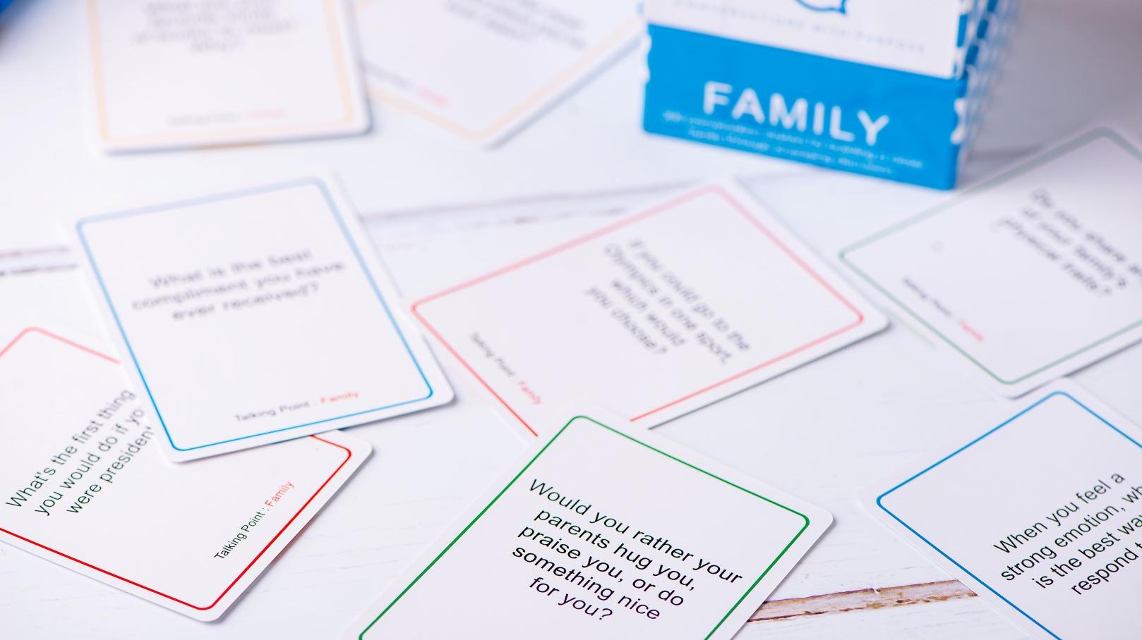 The Best Family Vacation Game Ever | Talking Point Cards