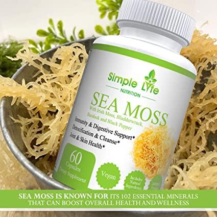 Organic Irish Sea Moss Capsules