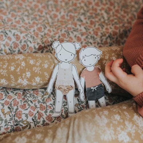 Make your own Paper Dolls (with free printables!) – Clever Poppy