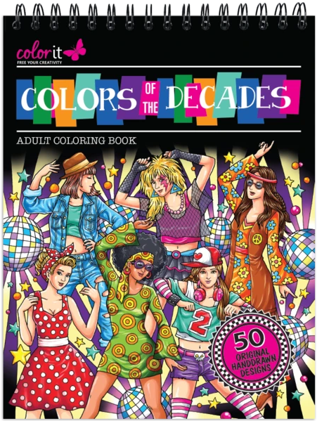 Freebie Friday 02-28-20 Free Colors of the Decades Drawing