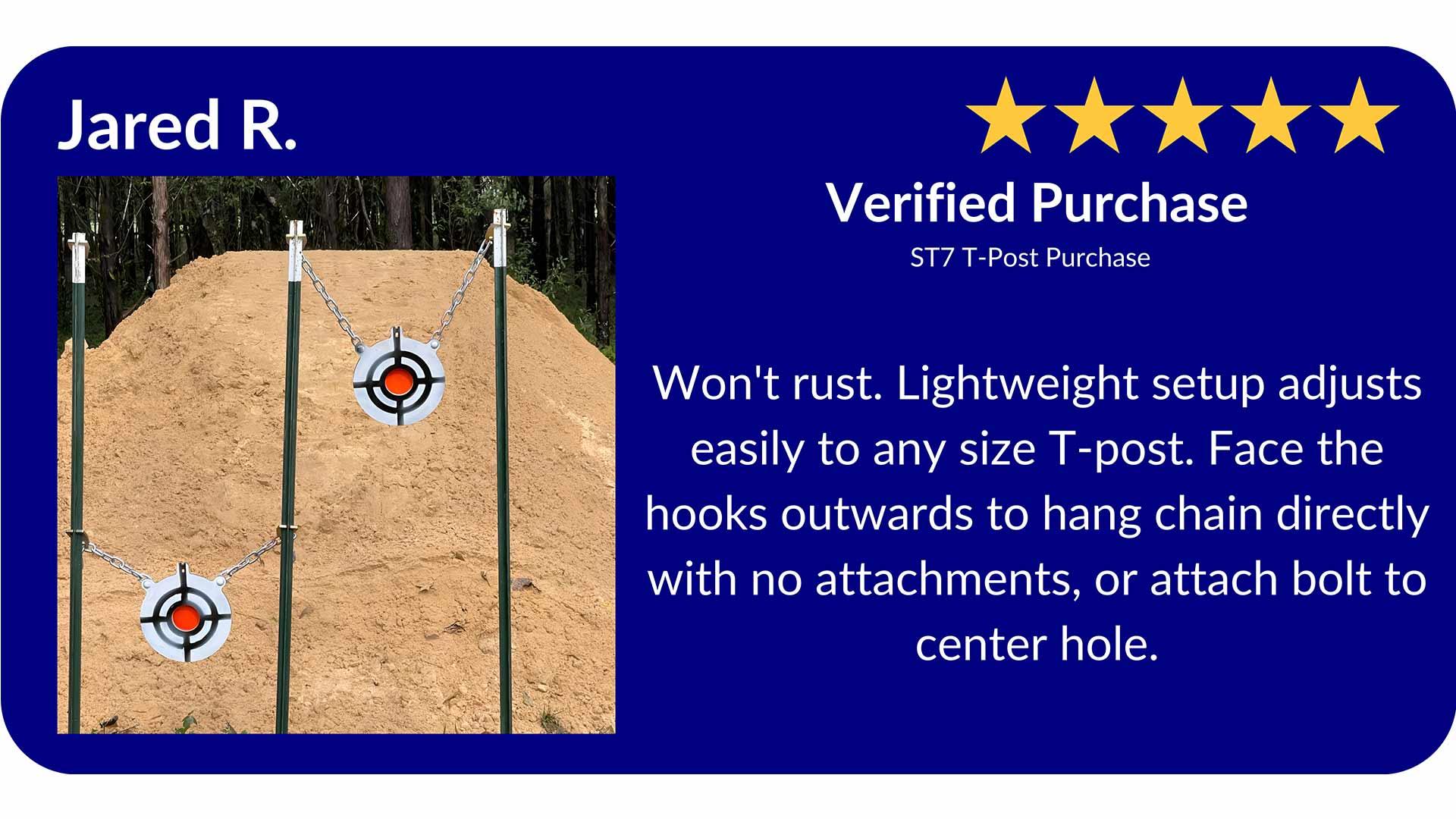 ST7 T Post Hooks Pair 🎯