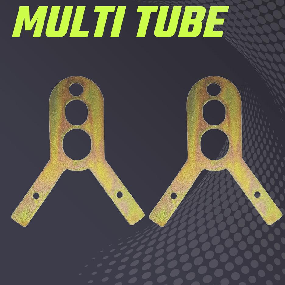 KYL Metal Target Stand Leg Brackets (Pair) - For EMT Tubing