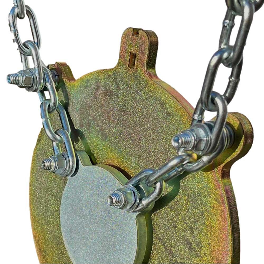 AR500 Bullseye Target Gong ️ Fast FREE Shipping $99