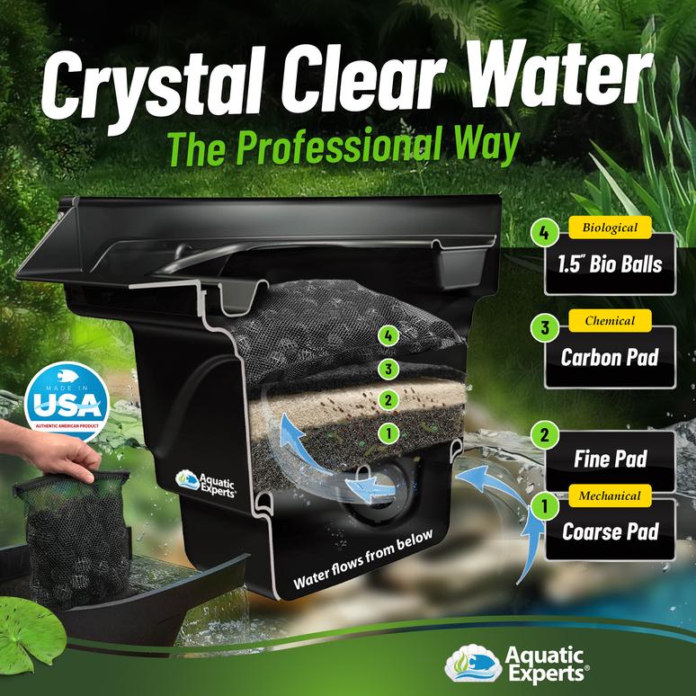 Bio Balls Filter Media - 1.5 Inch Large Bio Ball for Pond Filter - Per ...